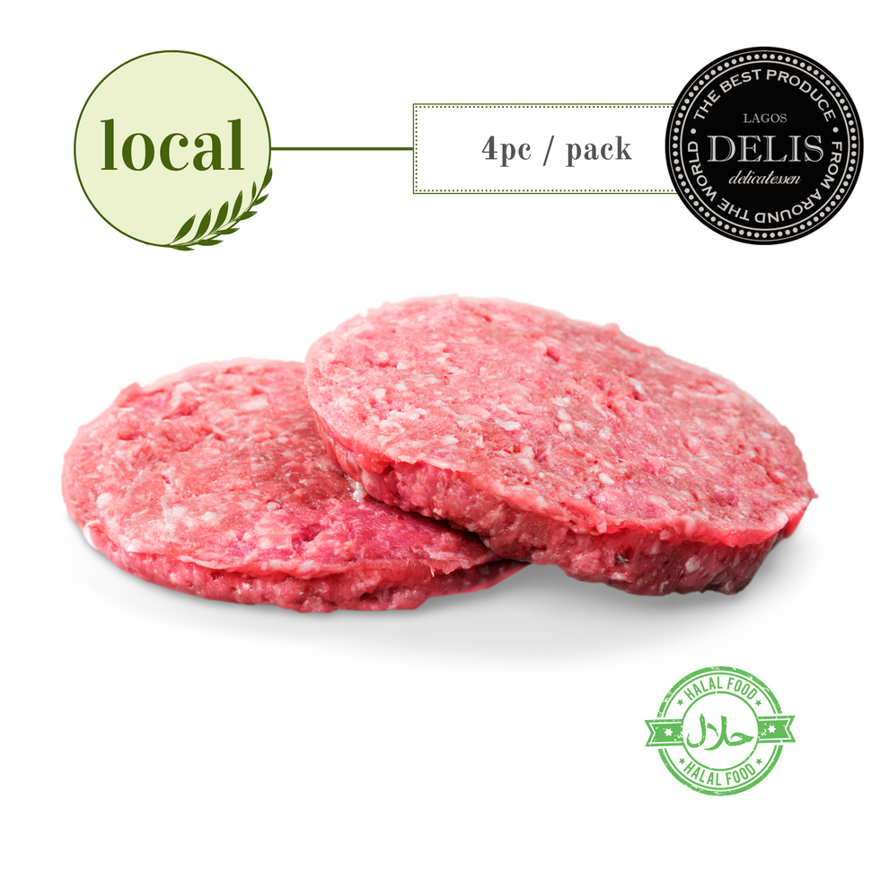 Beef: Burger Patty (Local) – Mint Foods